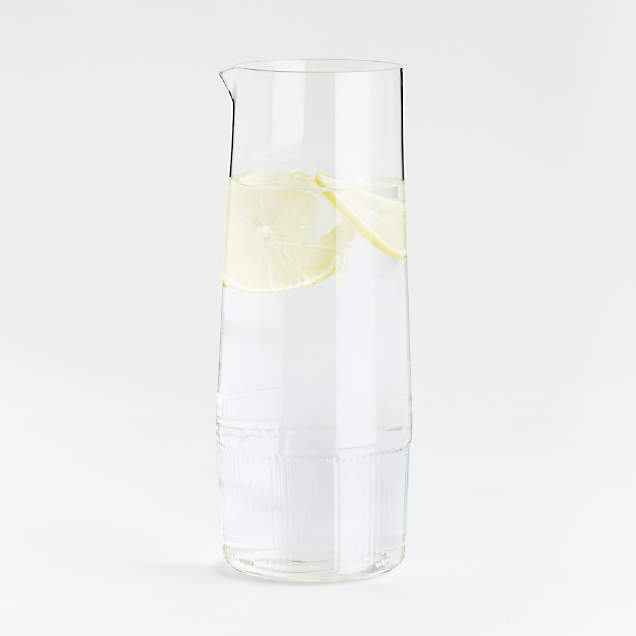 Clear Glass Carafe + Reviews | Crate & Barrel
