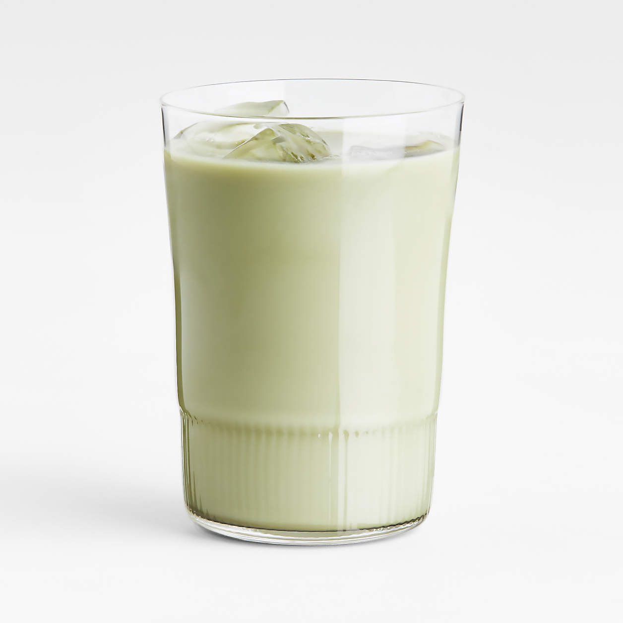 Mid-Ridged Tall Drinking Glass | Crate & Barrel