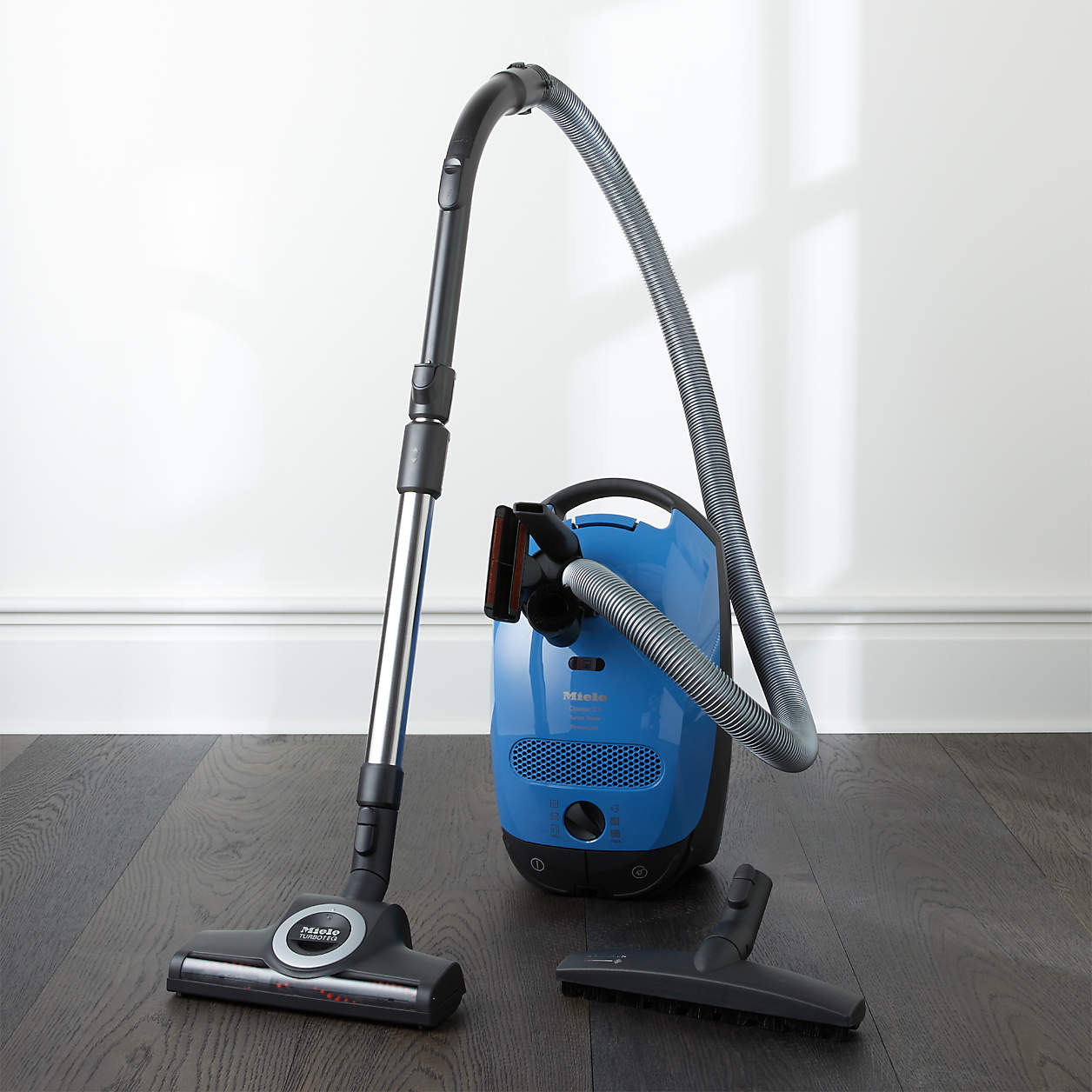 Miele Classic C1 Turbo Tech Blue Canister Vacuum Cleaner + Reviews ...