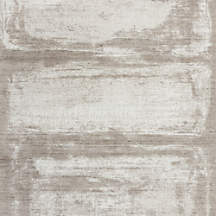 Milano Wool and Viscose Hand-Knotted Brown Area Rug 6'x9' | Crate & Barrel