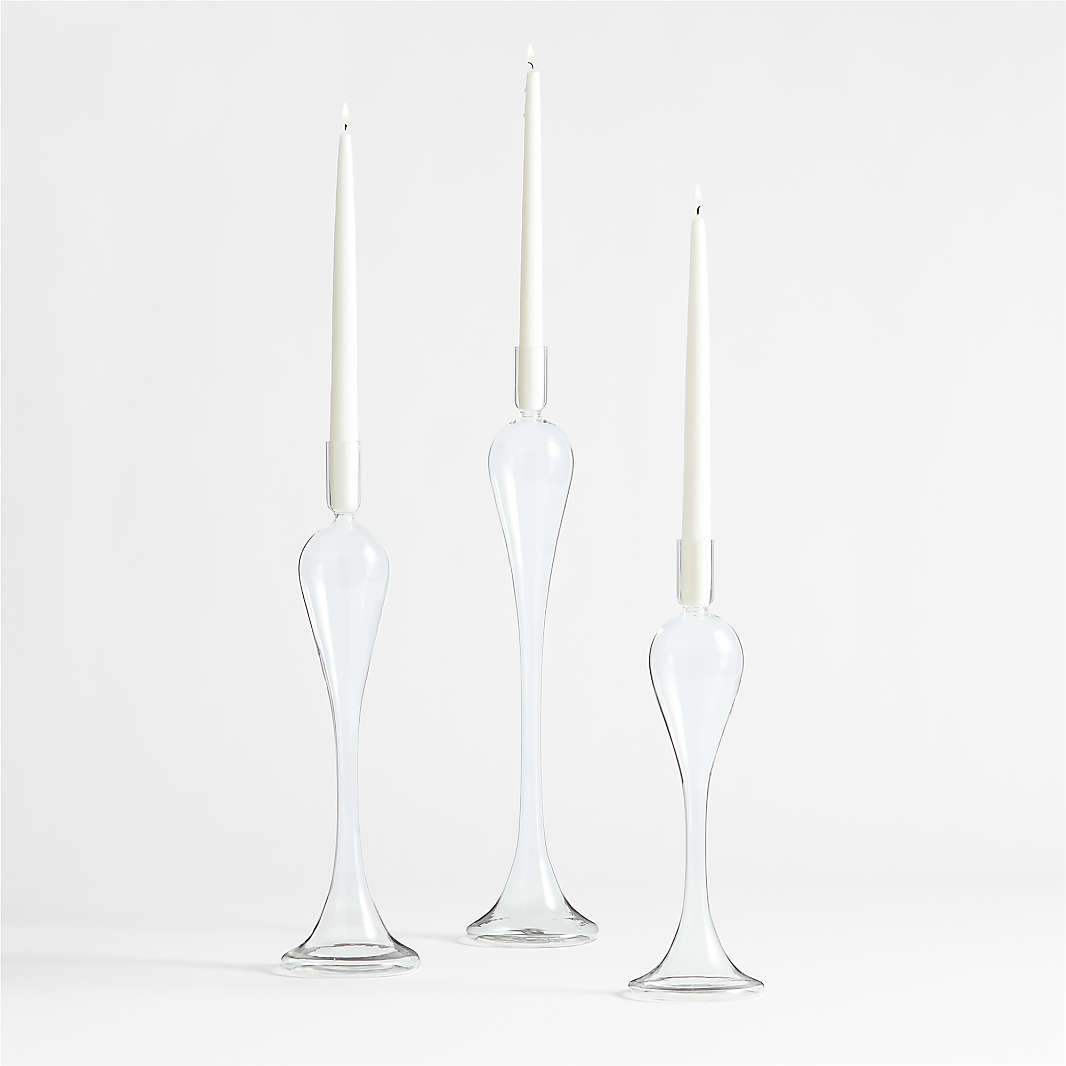 Glass Candle Holders | Crate & Barrel