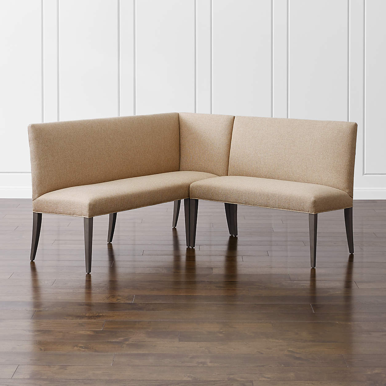 Miles Small Right Facing Corner Banquette | Crate & Barrel