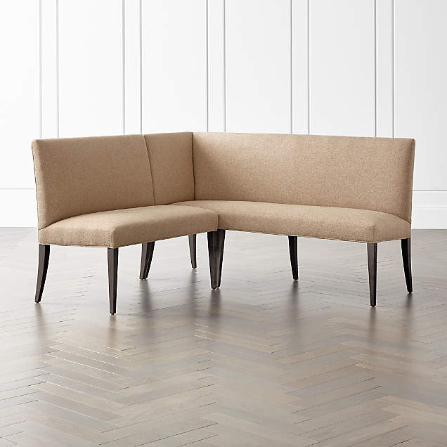 Miles Upholstered Stools Crate And Barrel Canada