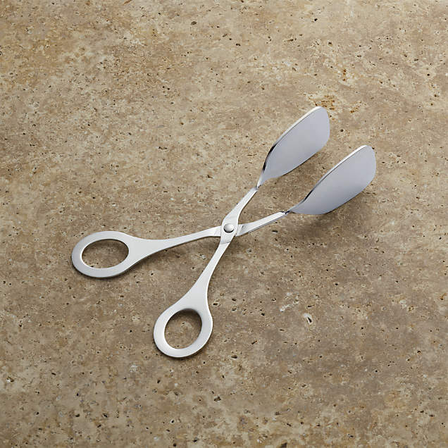 Scissor Handled Serving Tongs + Reviews | Crate & Barrel