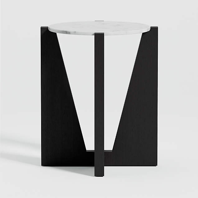 Avenue Black C Table + Reviews | Crate & Barrel Canada