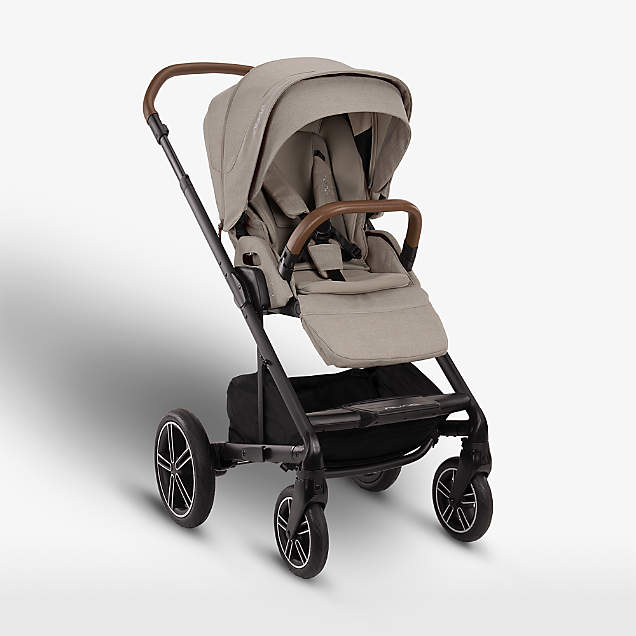 Nuna TRIV next Hazelwood Brown Compact Foldable Baby Stroller | Crate ...