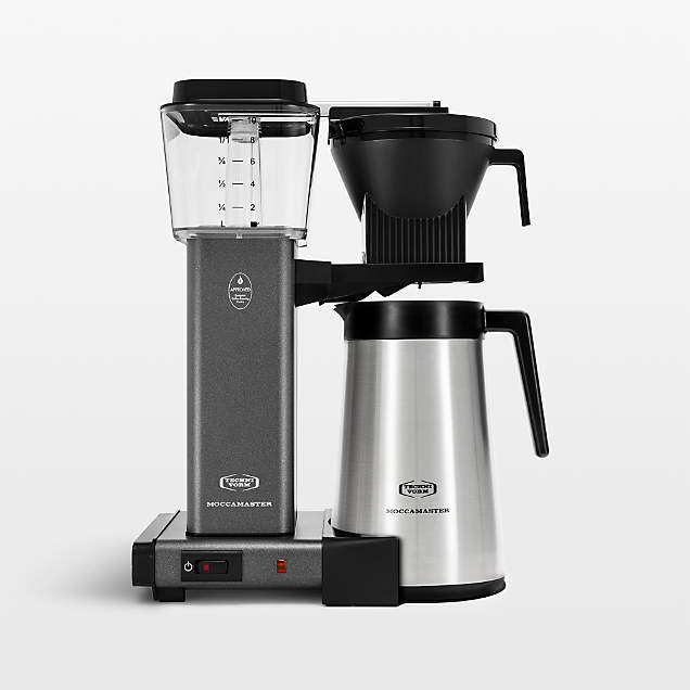 Moccamaster KBGV Select 10-Cup Glass Brewer Matte White Coffee Maker ...