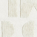 Modern Alphabet Calm Beige Kids Wool Area Rug 5'x8' | Crate & Kids