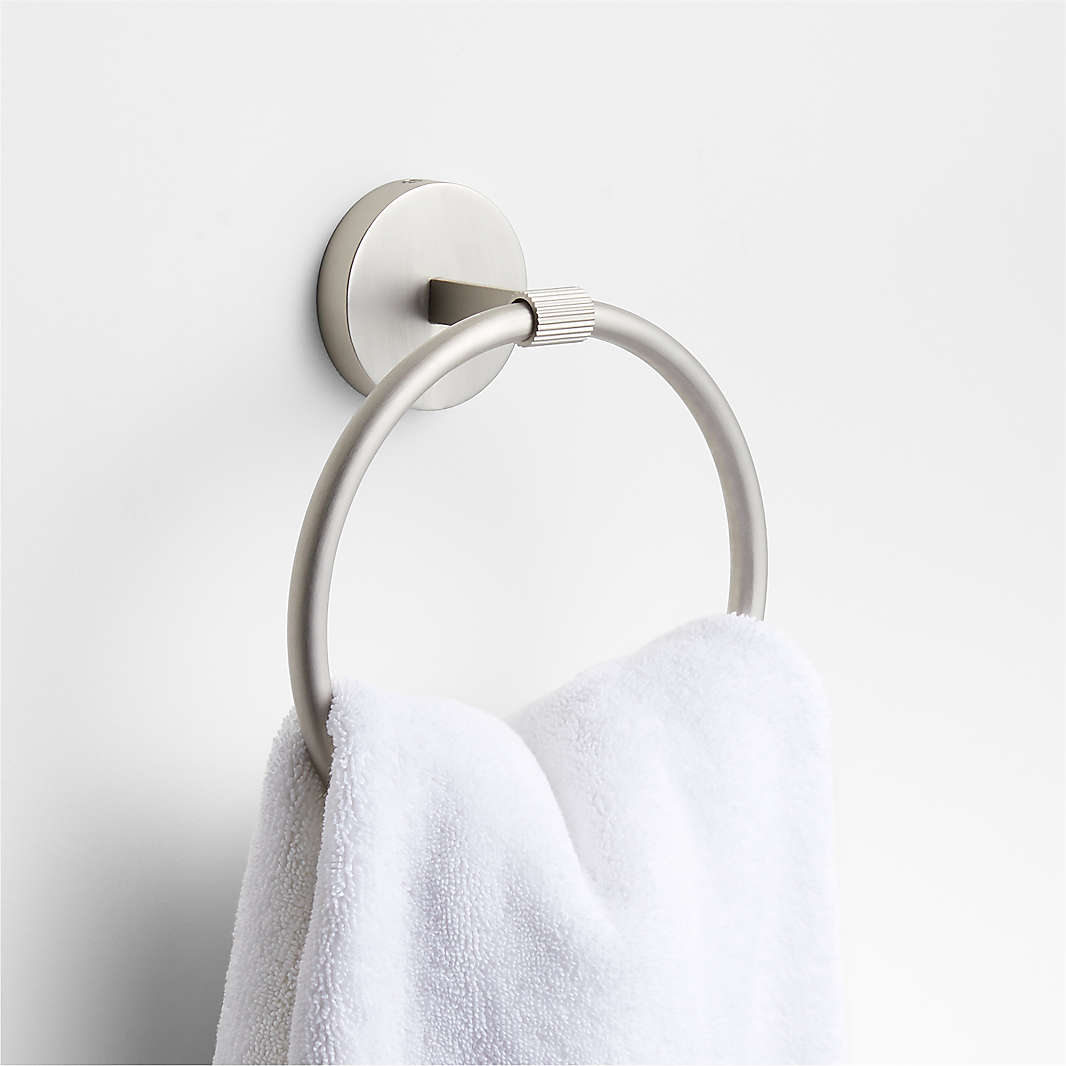 Towel Rings: Bathroom Towel Holder Rings | Crate & Barrel
