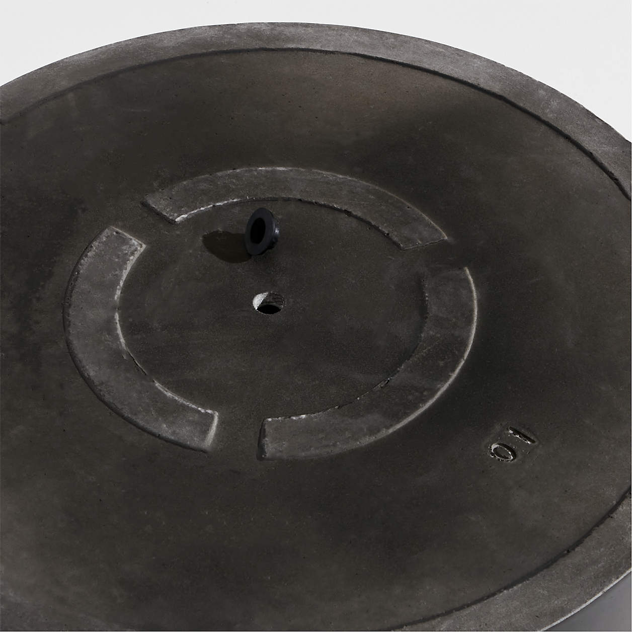 Modern Crock Black Planters | Crate & Barrel