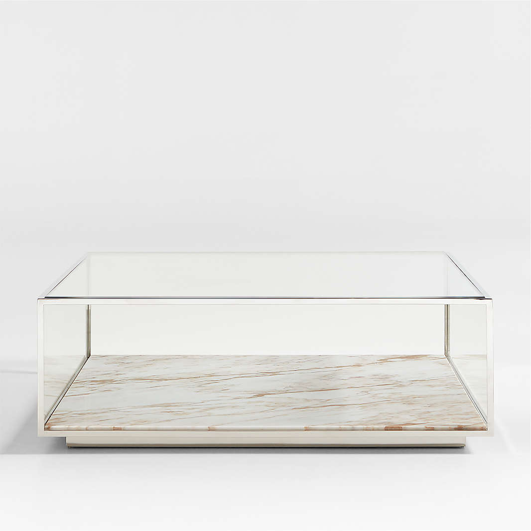 Square Coffee Tables & Large Square Accent Tables | Crate & Barrel