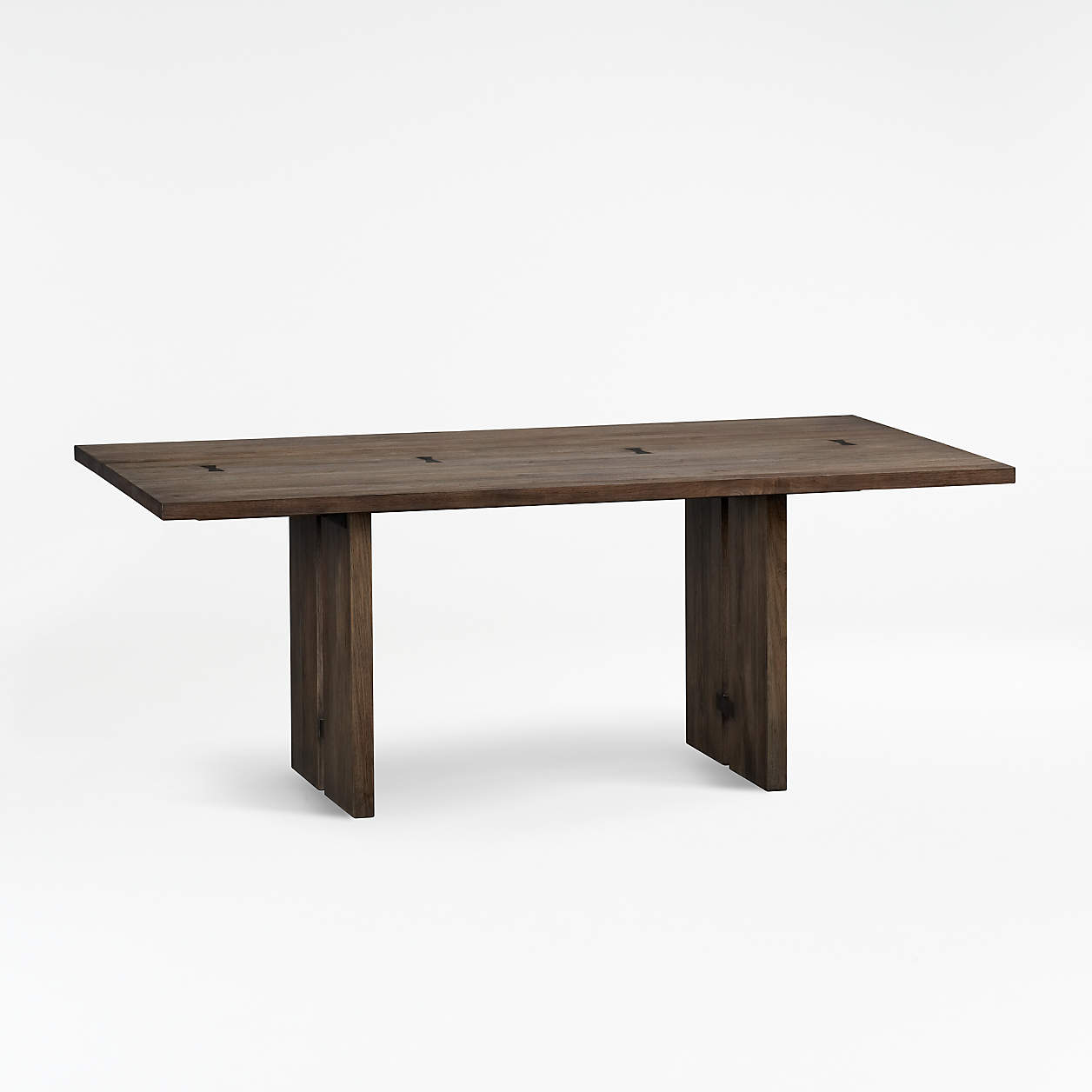 Monarch Shiitake 76" Dining Table + Reviews | Crate & Barrel