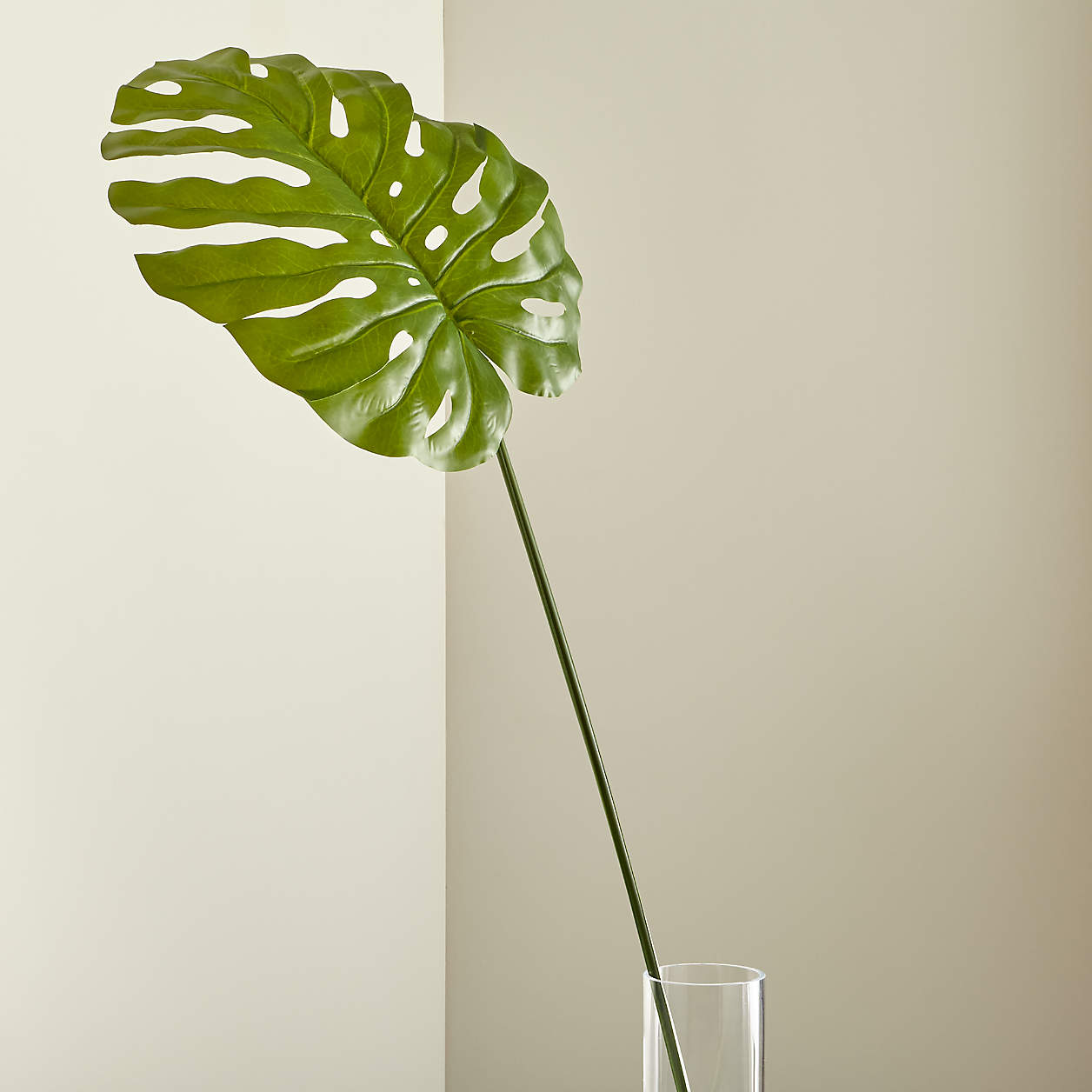Faux Monstera Leaf | Crate & Barrel