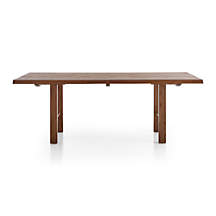 Montana 82" Live Edge Dining Table + Reviews | Crate & Barrel