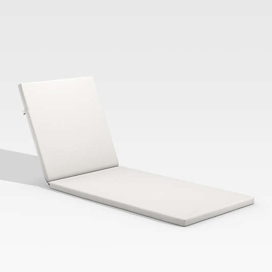 White Chaise Lounge Cushions