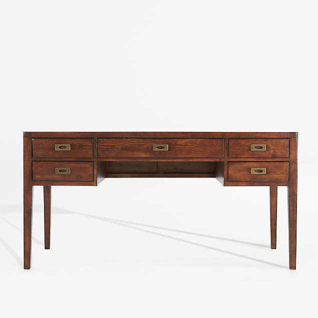 Kendall Dove Desk + Reviews | Crate & Barrel Canada