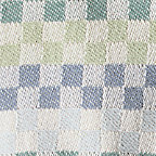 Multi Checker Warm Jacquard Woven Organic Cotton Baby Stroller Blanket ...