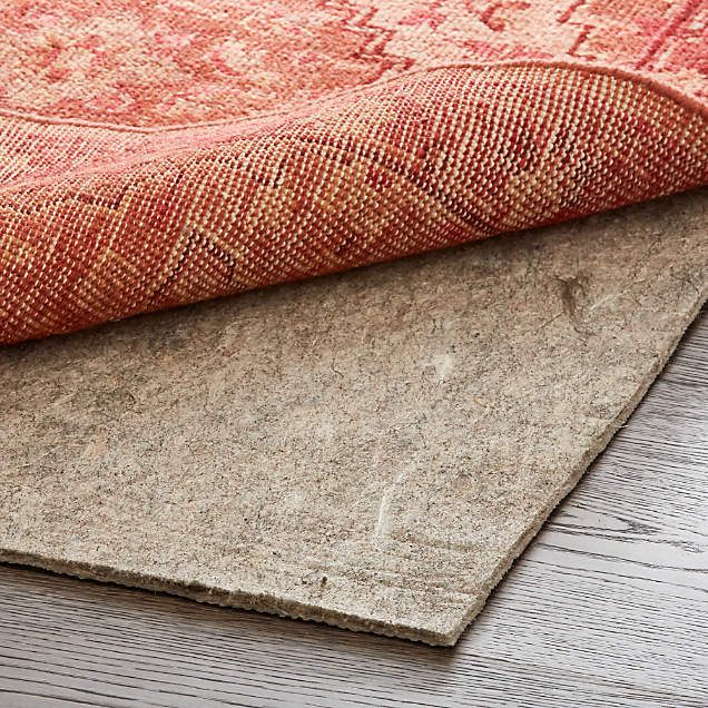 Multisurface 3'x5' Thick Rug Pad + Reviews | Crate & Barrel