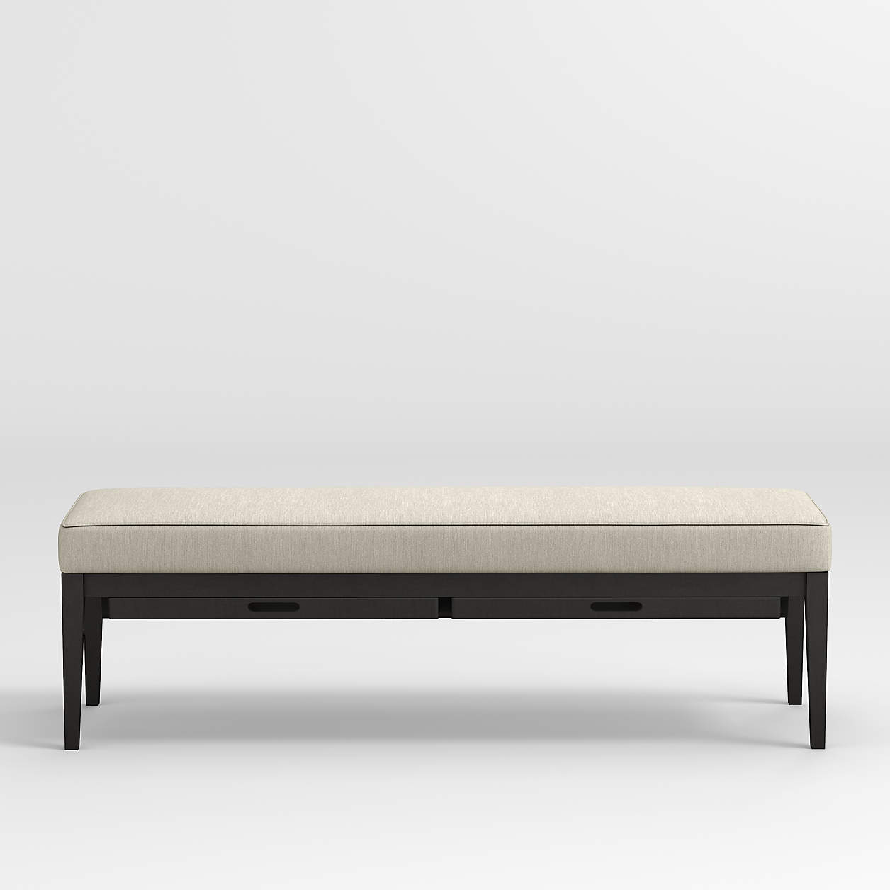 Nash Large Bench with Tray | Crate & Barrel