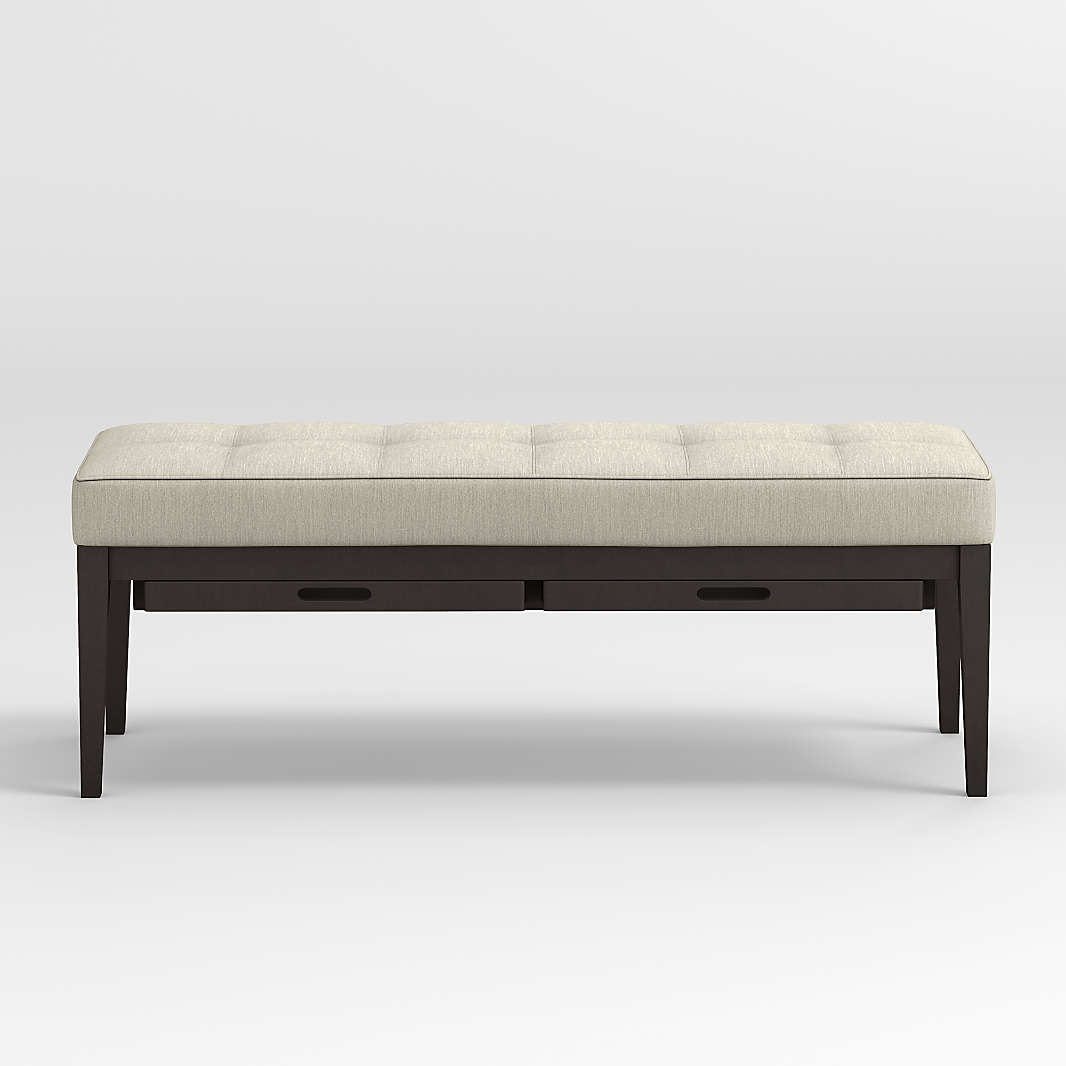Modern Benches: Wood, Cushioned & Upholstered | Crate & Barrel Canada