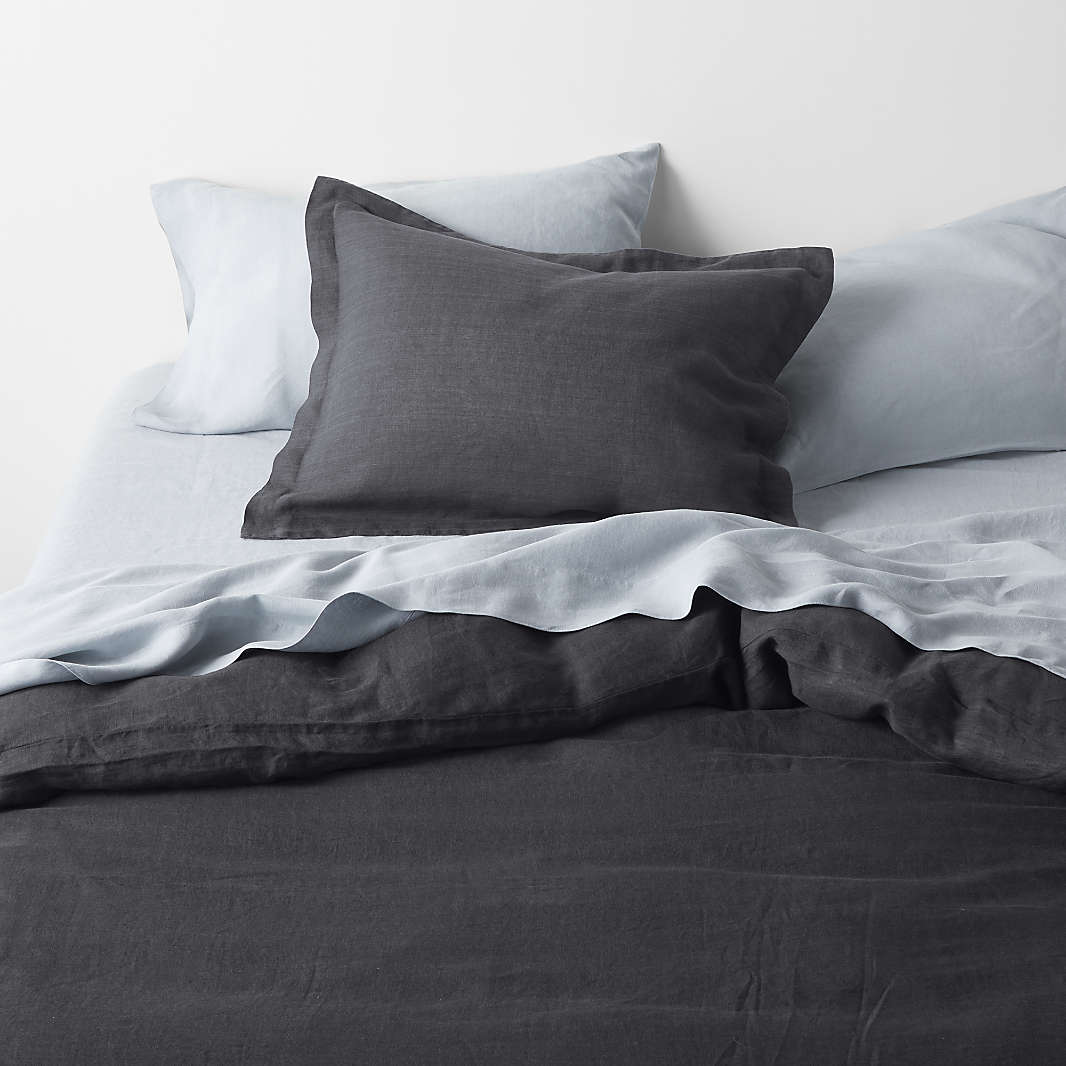 Hemp Bed Sheets, Duvet Covers & Fitted Sheets | Crate & Barrel