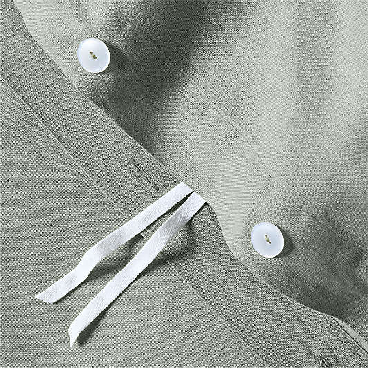 Hemp Bed Sheets, Duvet Covers & Fitted Sheets | Crate & Barrel