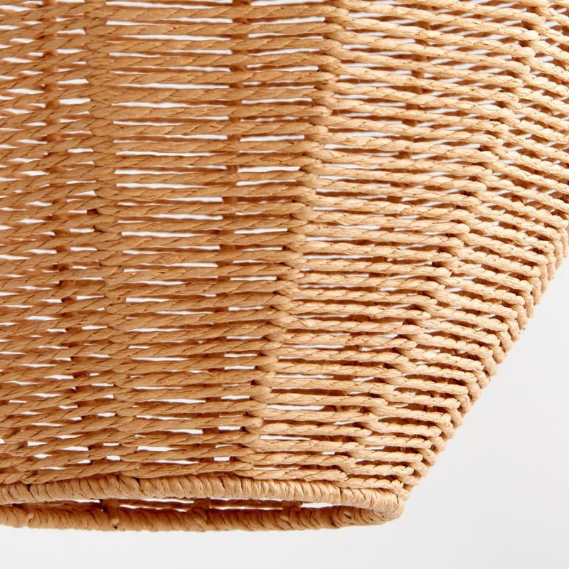 Natural Woven Rope Pendant + Reviews | Crate & Kids