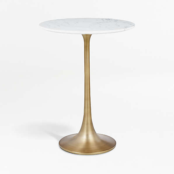 Marble Top Tables Marbled Kitchen Dining Room Tables Crate Barrel