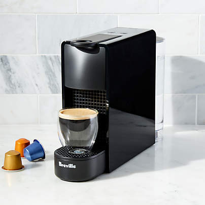 Nespresso by De'Longhi Essenza Mini Black Espresso Maker Bundle ...
