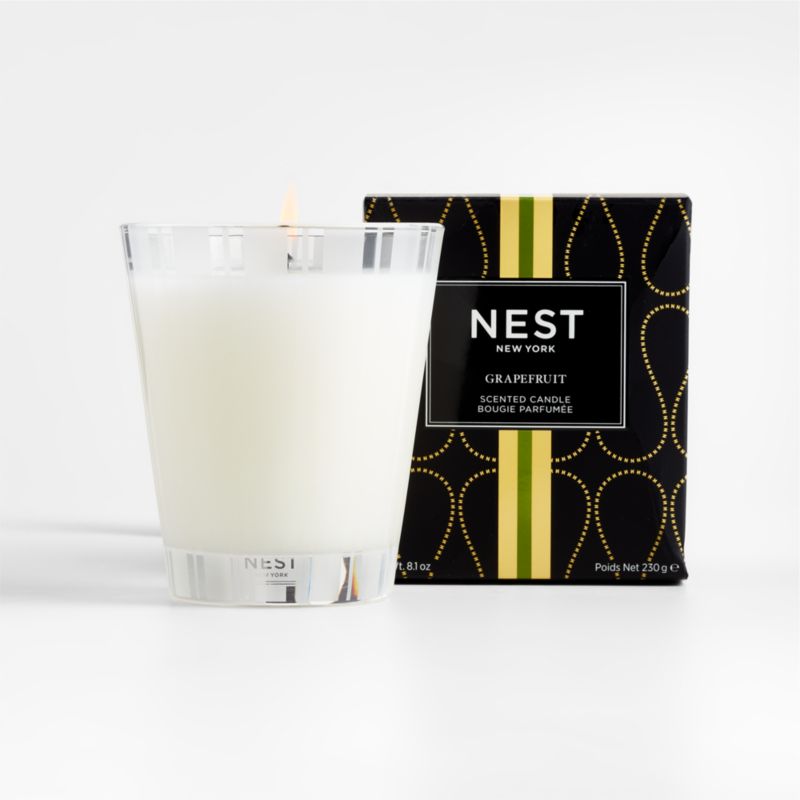 NEST New York Grapefruit Scented Candle | Crate & Barrel