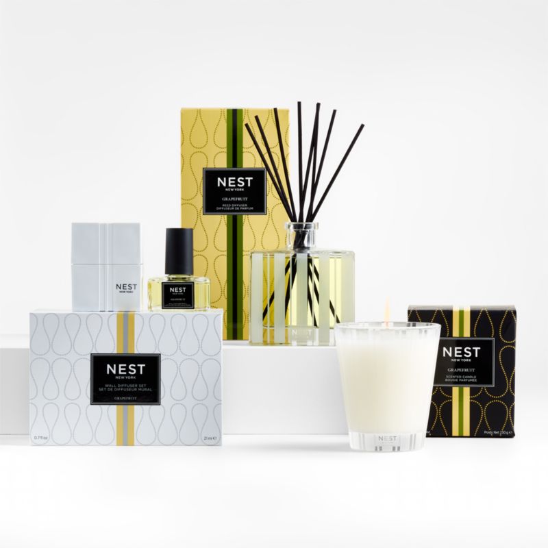 NEST New York Grapefruit Scented Candle and Diffusers | Crate & Barrel
