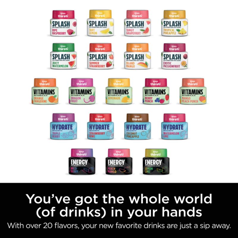 Ninja Thirsti Drink System + Reviews | Crate & Barrel