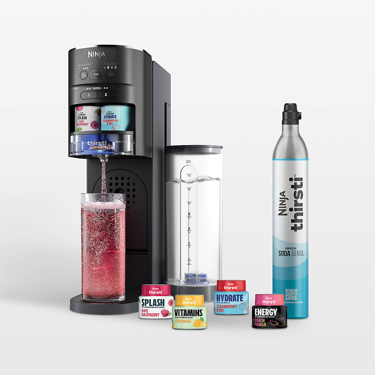 Ninja Thirsti Drink System + Reviews | Crate & Barrel