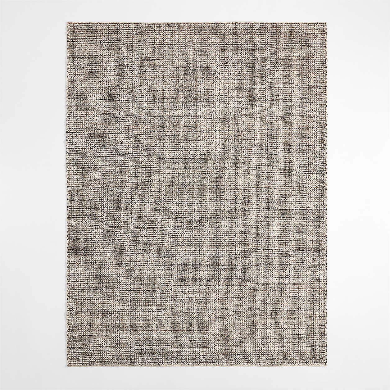 Niseko Performance Handwoven Brown Area Rug 8'x10' | Crate & Barrel