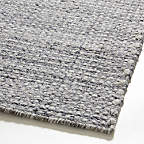 Niseko Pet-Friendly Performance Handwoven Dark Grey Area Rug 9'x12 ...