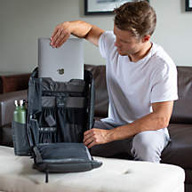 NOMATIC Black 20-Liter Backpack + Reviews | Crate & Barrel