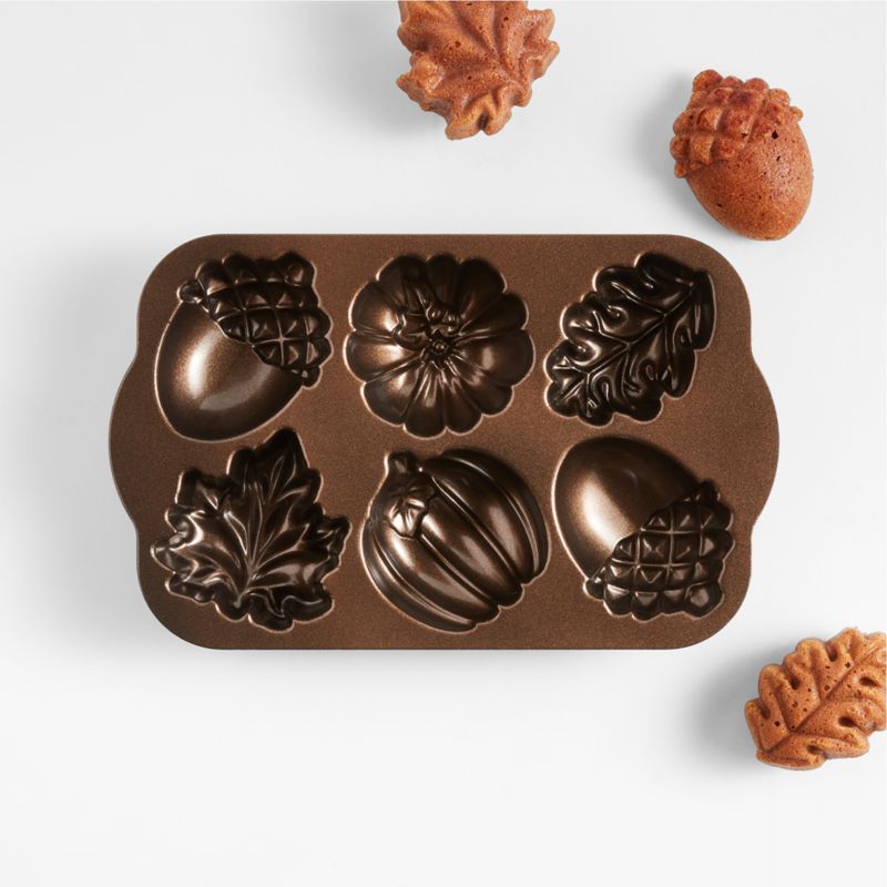 Nordic Ware Autumn Treats Pan + Reviews | Crate & Barrel