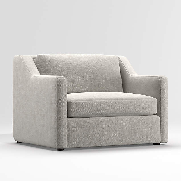 Notch Chair and a Half + Reviews | Crate & Barrel