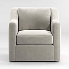 Notch Swivel Chair | Crate & Barrel