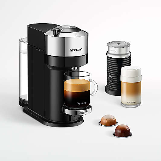 Nespresso Bundles: Vertuo & Essenza Sets with Frother | Crate & Barrel
