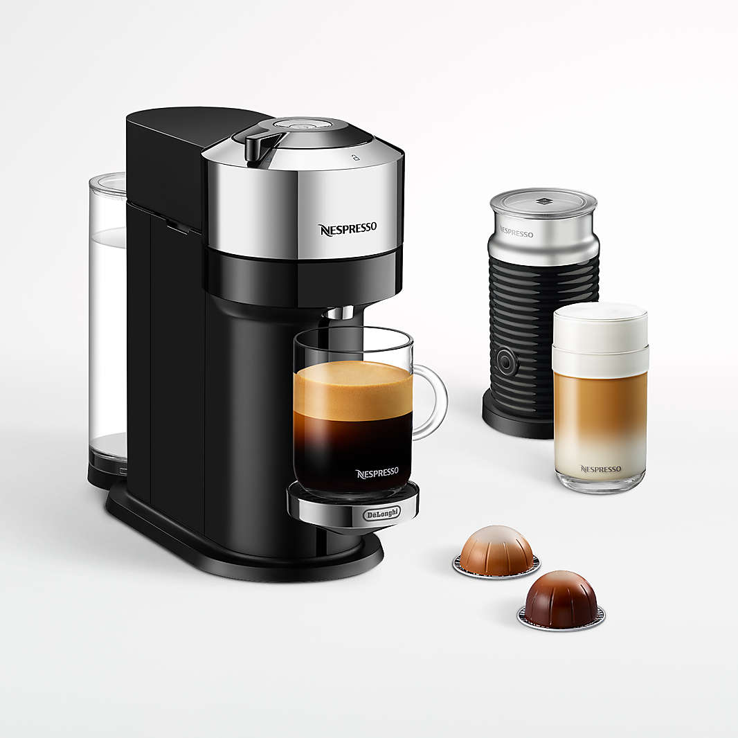 Nespresso Bundles: Vertuo & Essenza Sets with Frother | Crate & Barrel ...