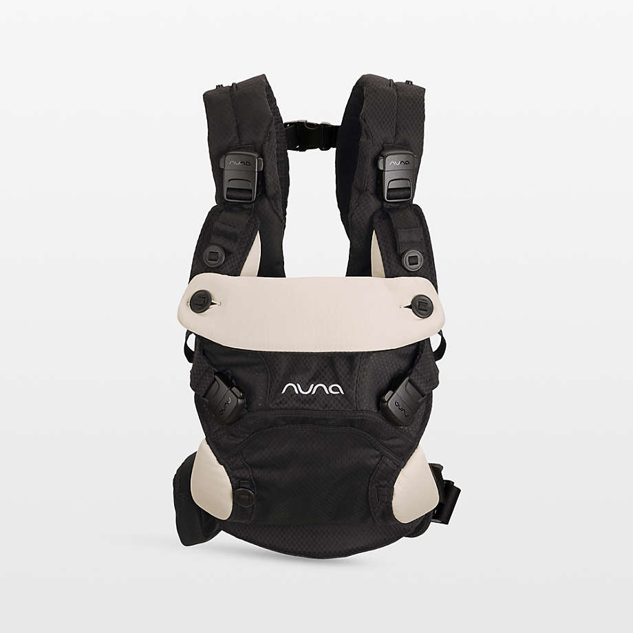 Nuna CUDL clik Caviar Black 4-in-1 Baby Carrier + Reviews | Crate & Kids