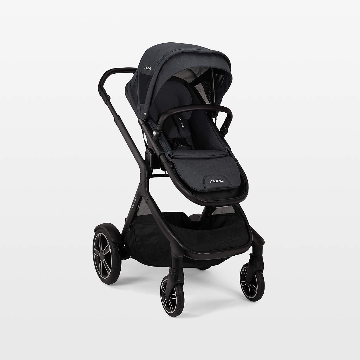 Nuna DEMI grow Ocean Dark Blue Baby Stroller + Reviews | Crate & Kids