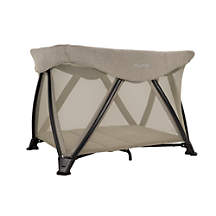 Nuna SENA aire Hazelwood Light Brown Playard and Travel Crib + Reviews ...