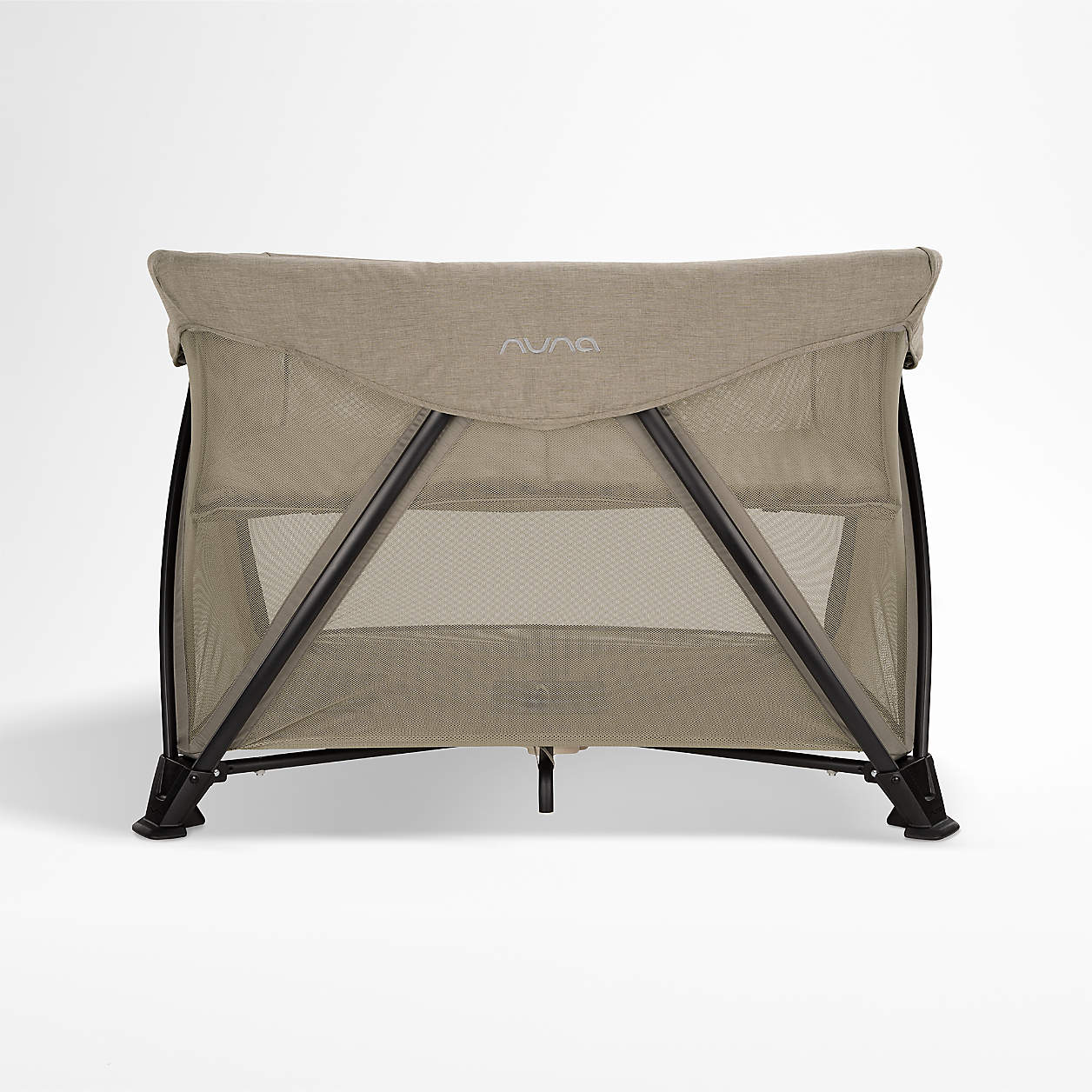 Nuna SENA aire Hazelwood Light Brown Playard and Travel Crib + Reviews ...
