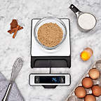 OXO 11-lb. Food Scale with Pull-Out Display + Reviews | Crate & Barrel