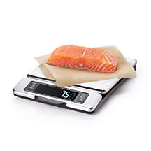 OXO 11-lb. Food Scale with Pull-Out Display + Reviews | Crate & Barrel