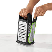 OXO Box Grater with Removable Zester + Reviews | Crate & Barrel