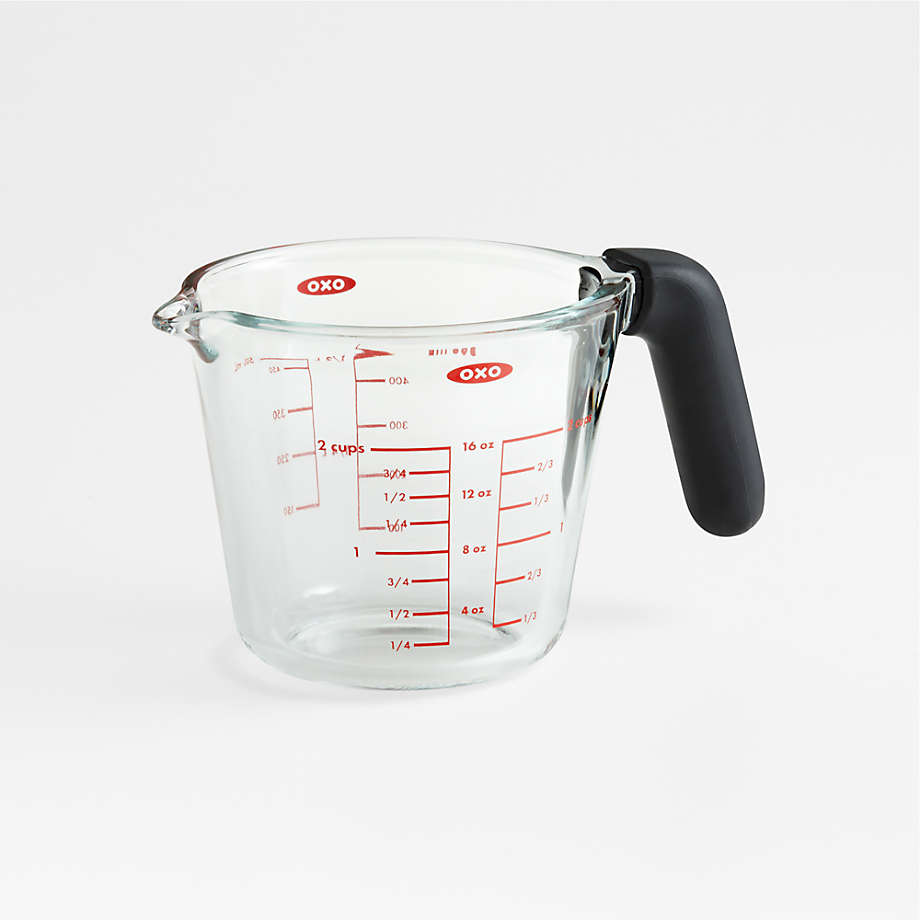 OXO 2-Cup Glass Measuring Cup | Crate & Barrel