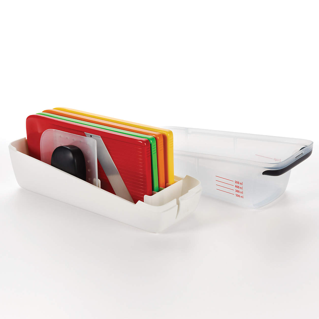 OXO Grate and Slice 6-Piece Flat Grater Set + Reviews | Crate & Barrel